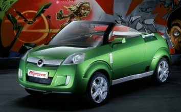 Innovative small car concept / Opel Frogster - Fresh Fun-Car for the ...