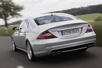 The new Mercedes-Benz CLS 55 AMG