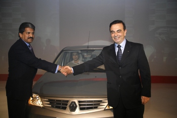 Indian Joint Venture Mahindra Renault Launches Logan