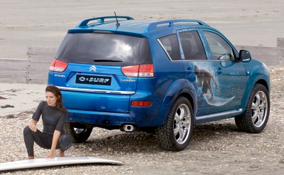 Citroen will present the custom designed C-Crosser at the British Motor ...